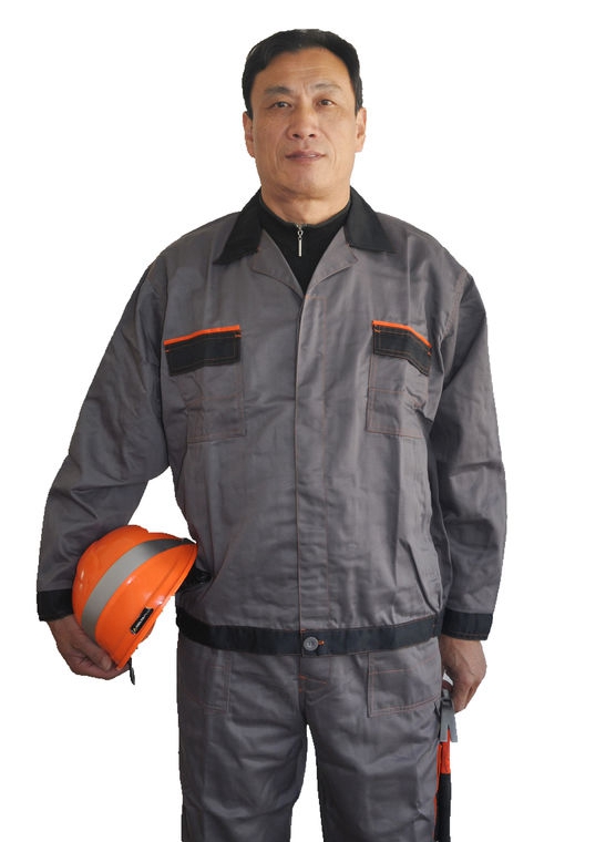 Comfortable Industrial Work Uniforms Wind Resistant With Elasticated ...