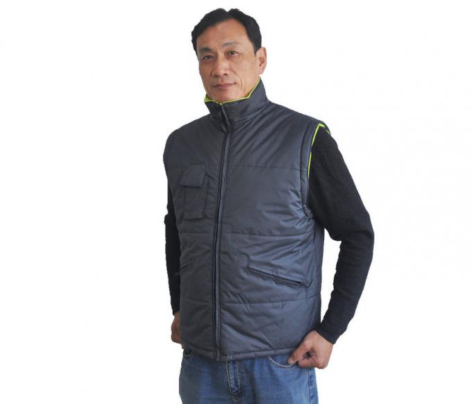 Short Industrial Work Jackets Reversible Comfortable Hi Vis Winter ...