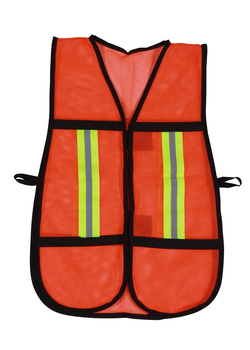 120 GSM High Visibility Work Uniforms Vest With EN471 Class 2 Standard