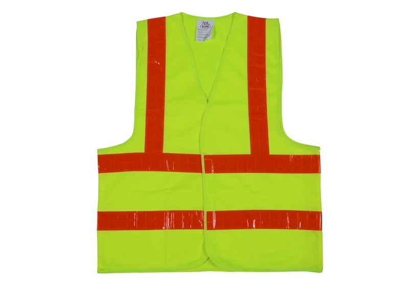 Comfortable High Visibility Work Uniforms Custom Class II Safety Vest EN471