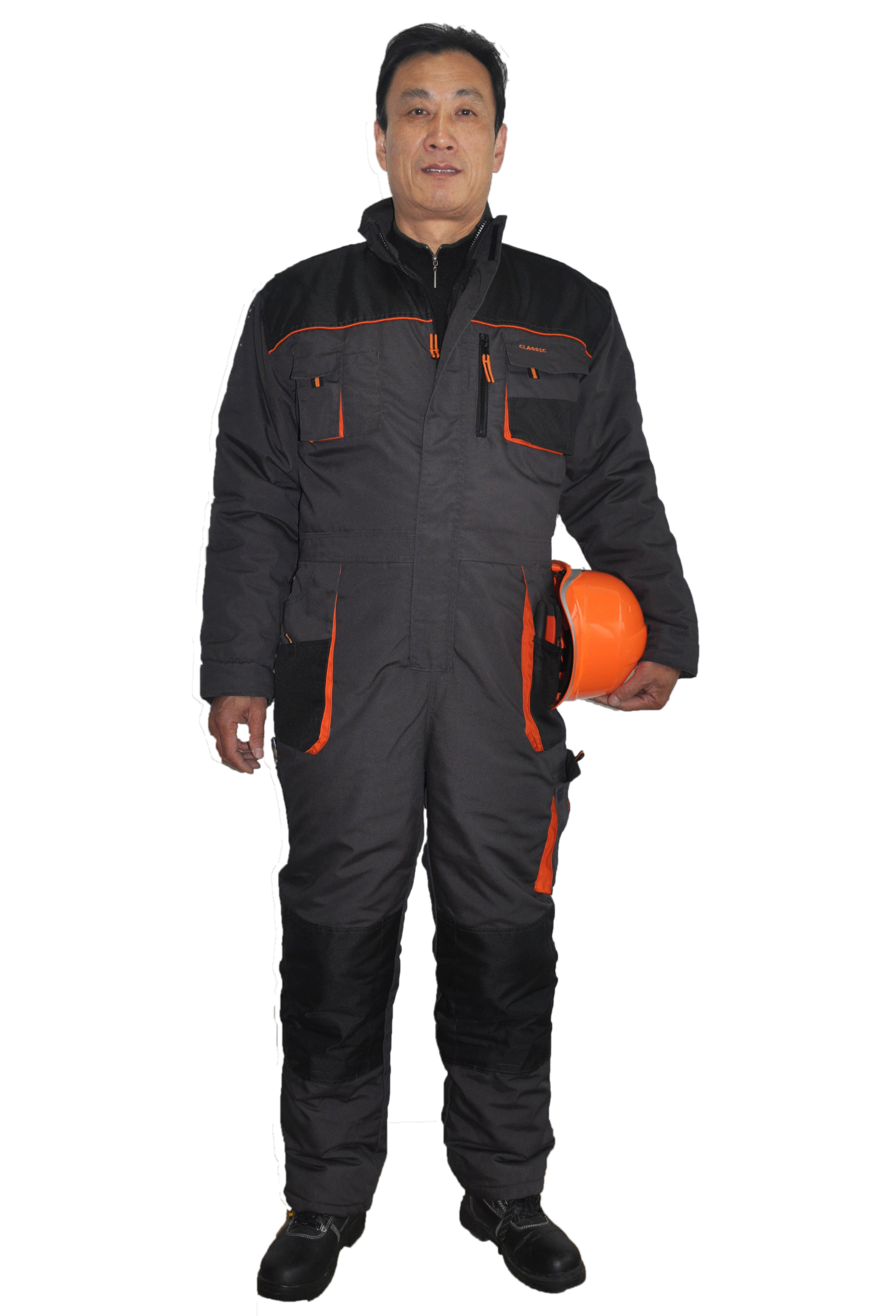 Industrial Safety Winter Work Clothes Outdoor / Waterproof Winter Overalls